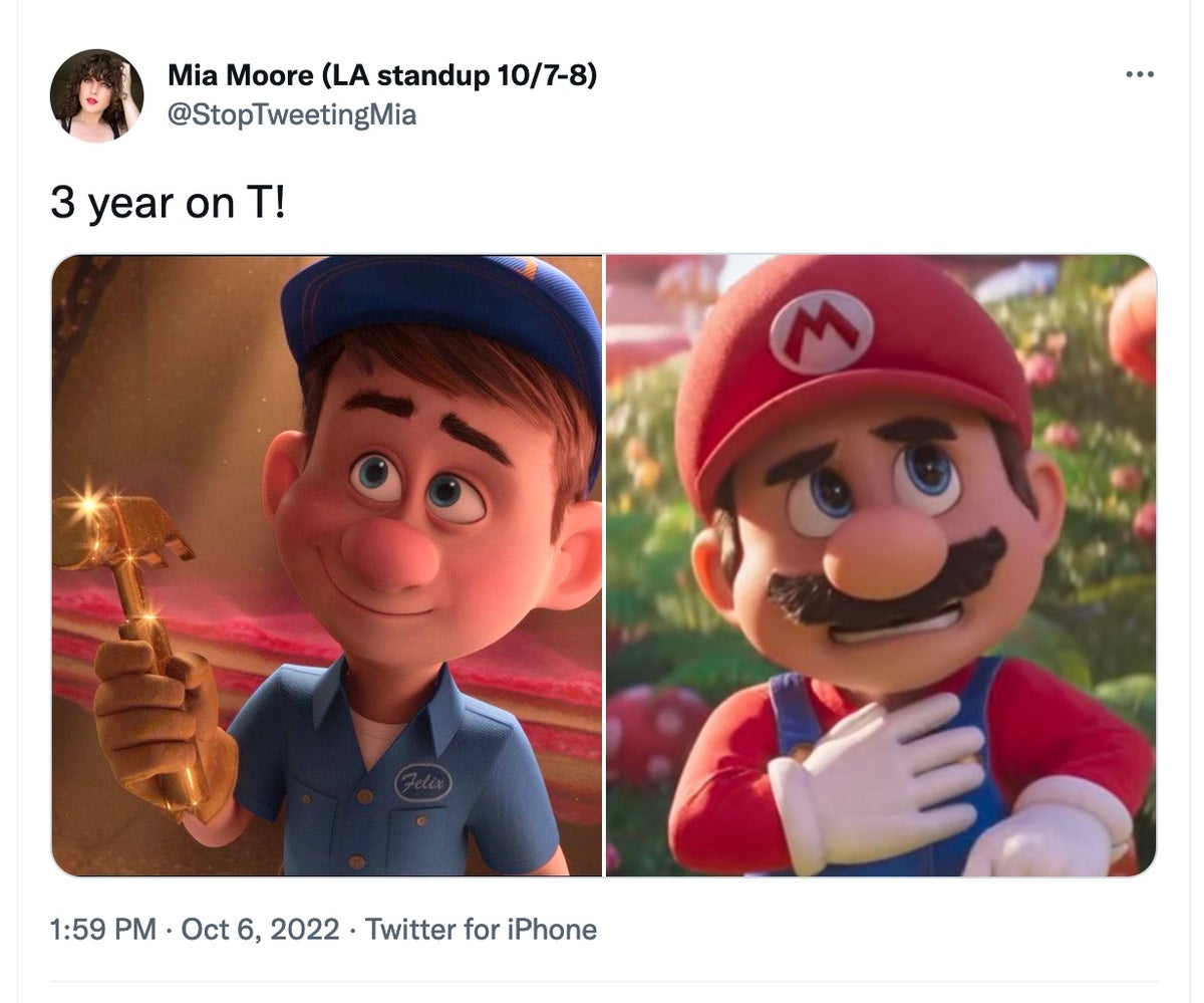 Mario, the trans icon we didn't know we needed | MLTSHP