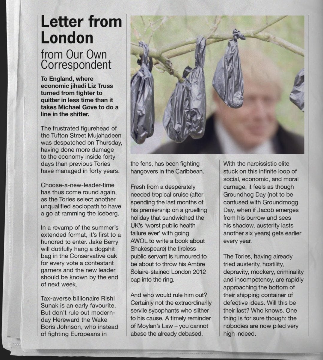 The tories choose a new leader | MLTSHP