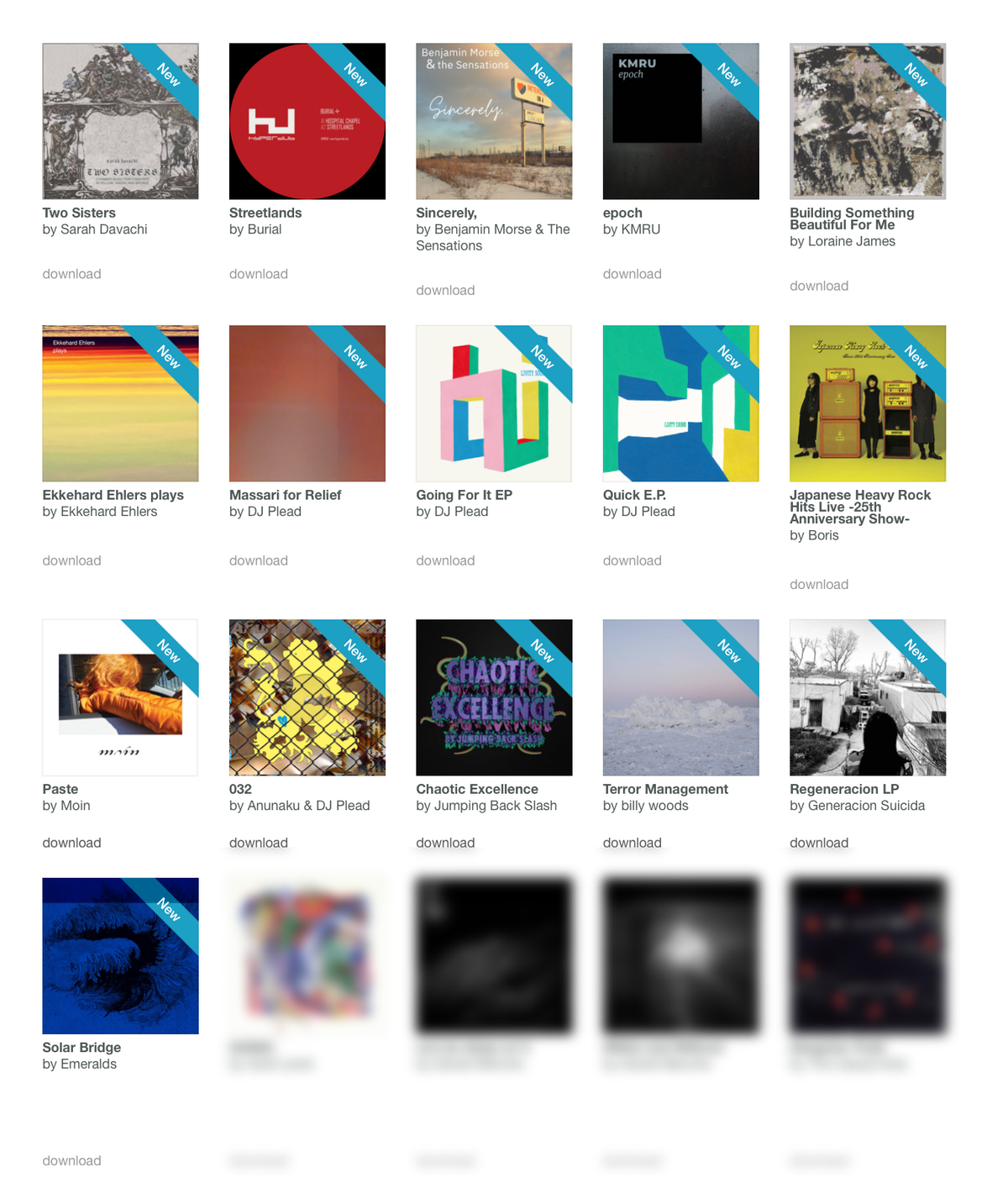 Belated bandcamp friday | MLTSHP