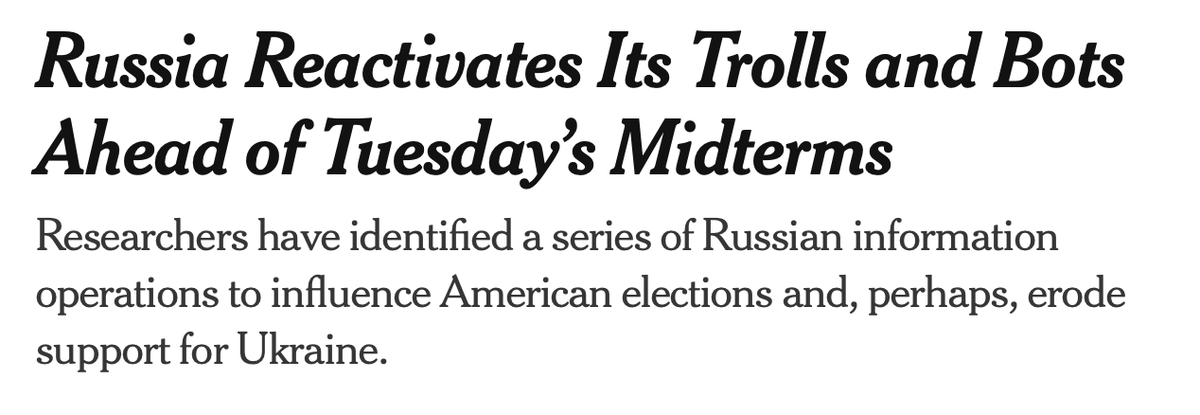 Russian trolls and bots are back | MLTSHP