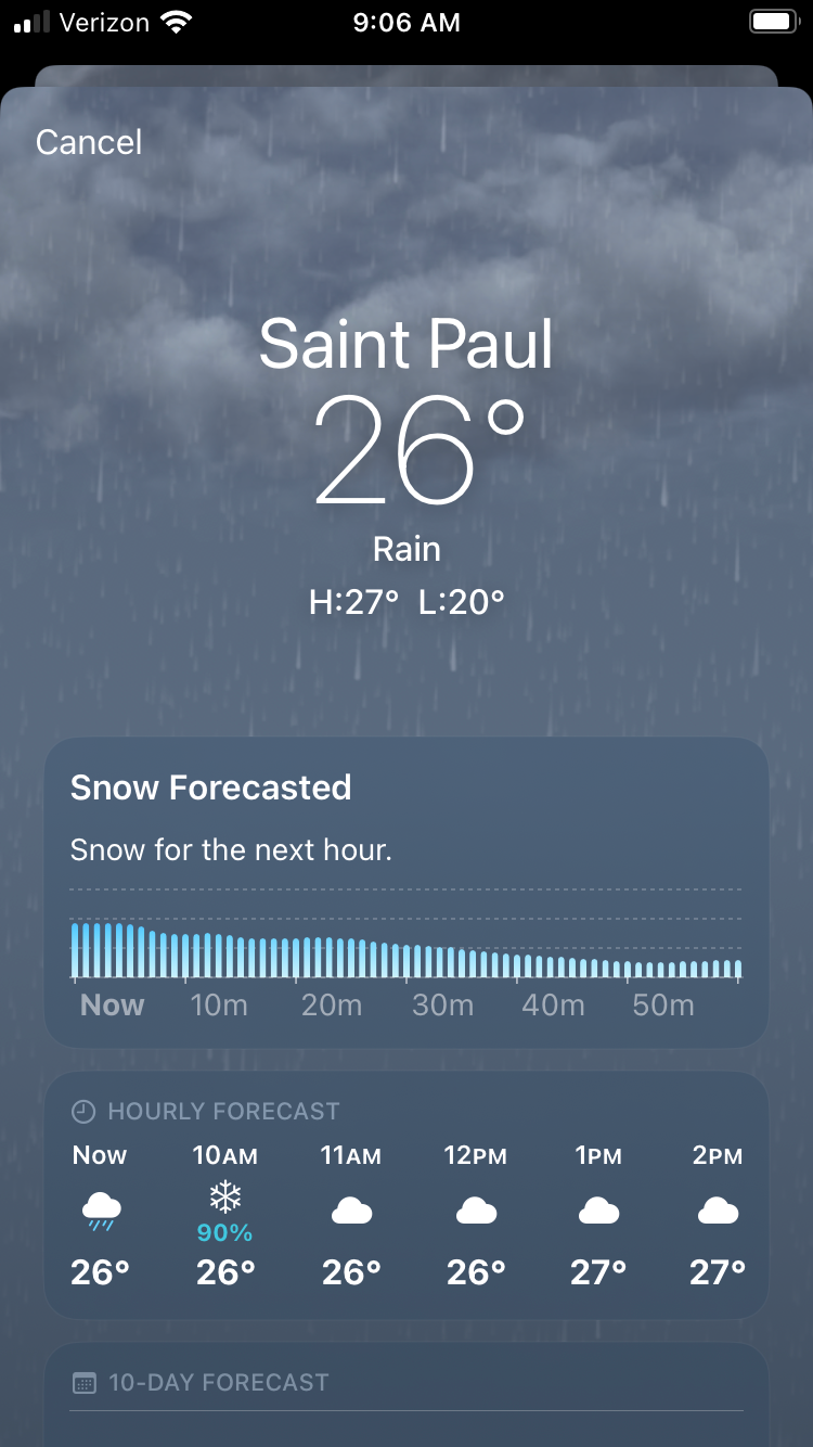 The Apple weather app still sucks | MLTSHP