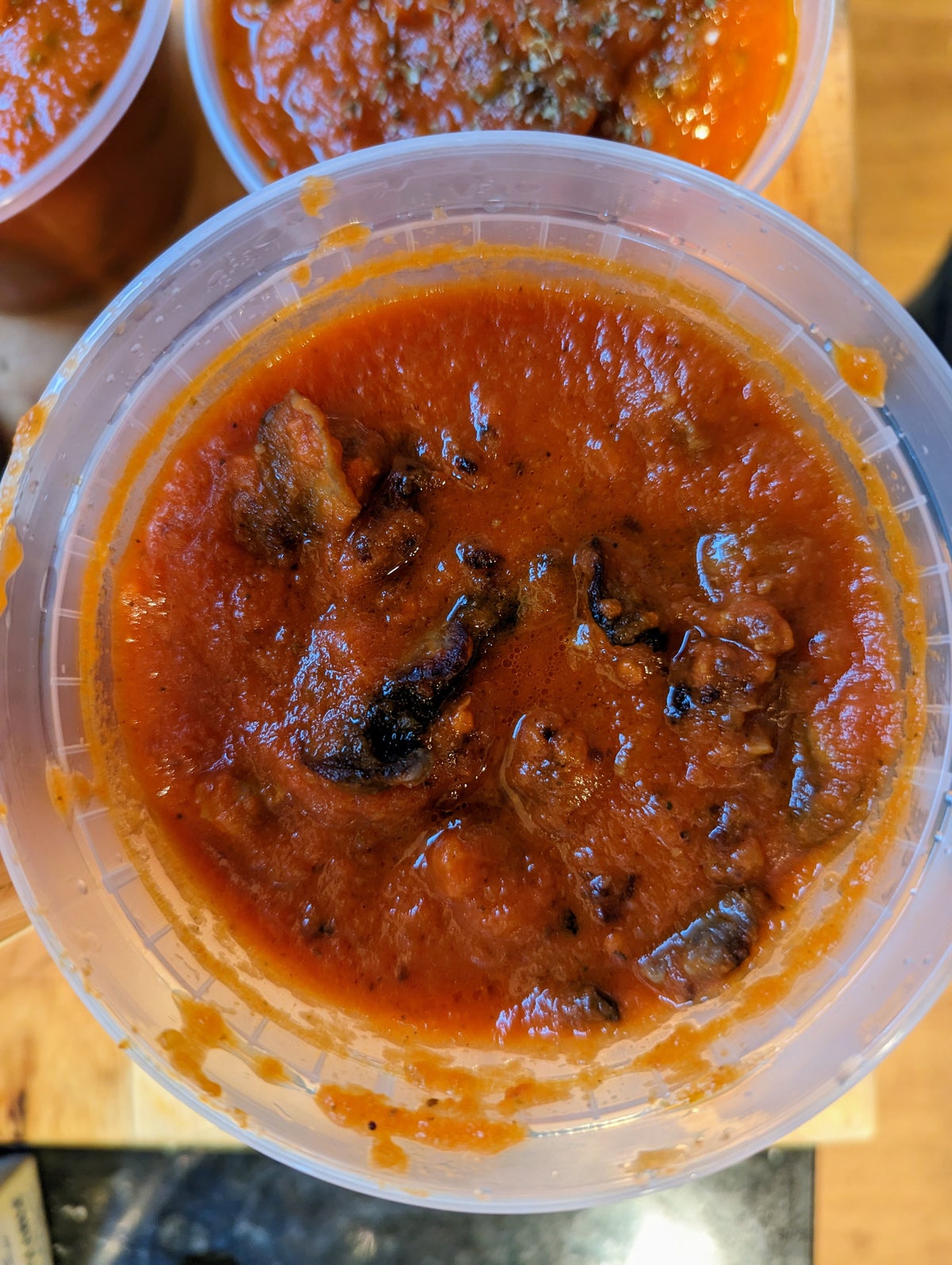 Spicy sausage & mushroom sauce | MLTSHP