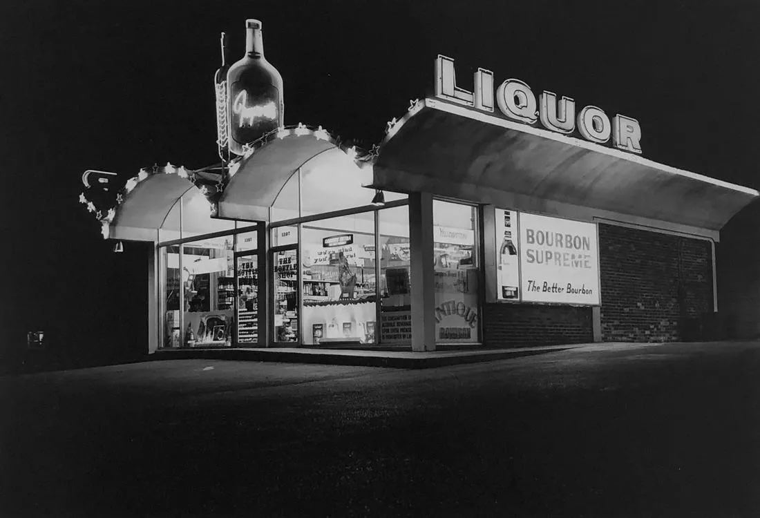 “untitled (liquor store at night)” william eggleston, 1966-68 | MLTSHP
