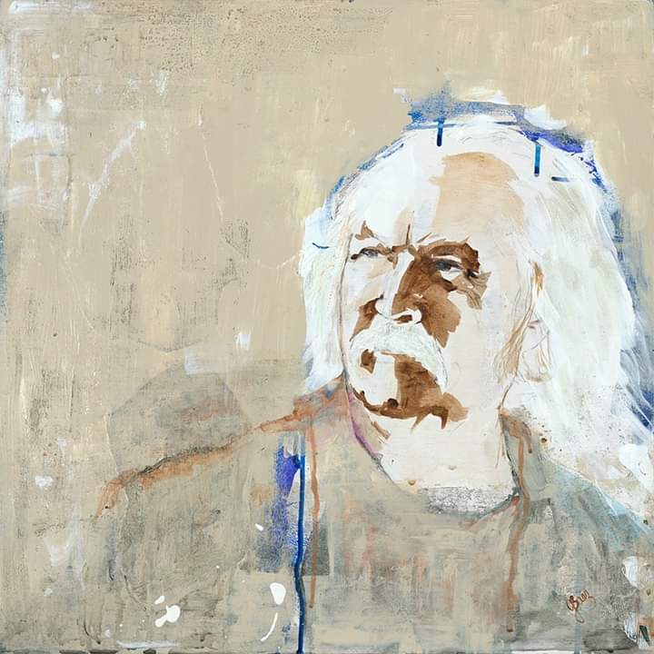 David Crosby, Portrait By, Joan Baez | MLTSHP