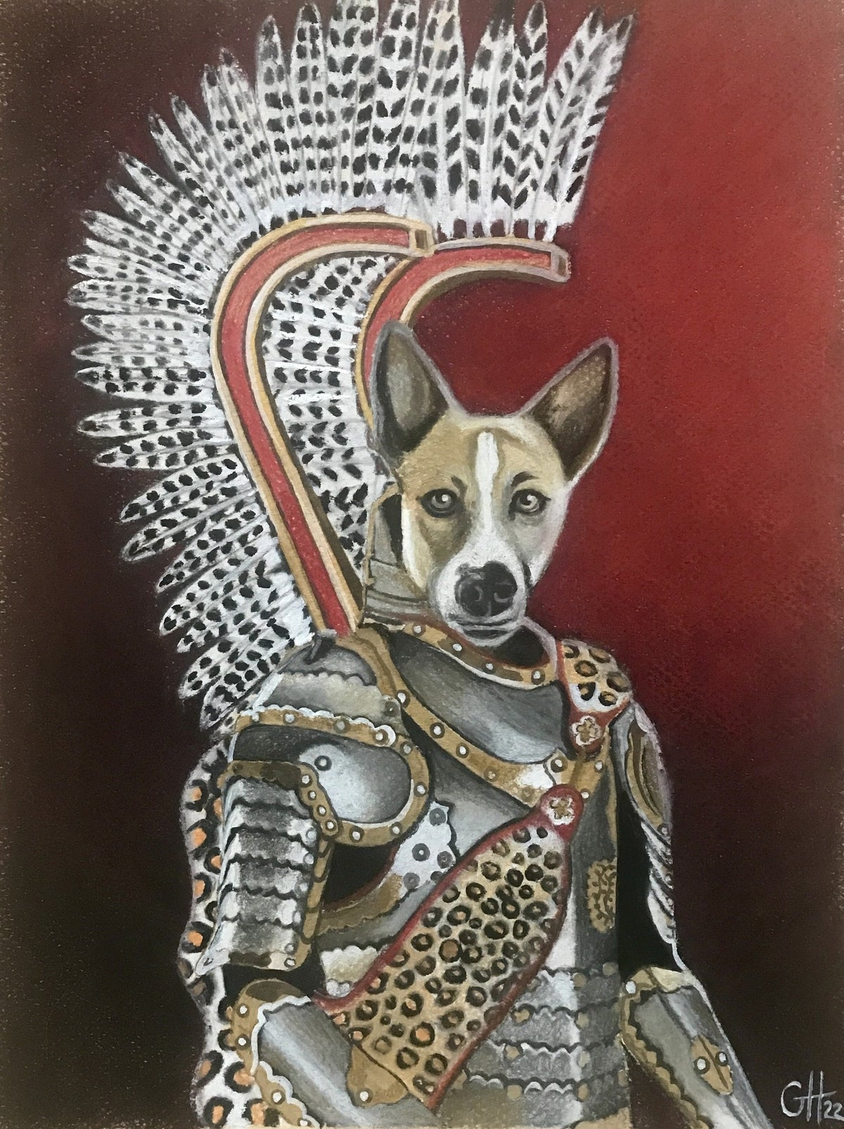 pet portrait commission from last year | MLTSHP