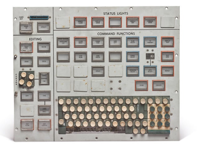 Saturn V Firing Room Panels used for the Apollo missions (US, 1960s) | MLTSHP