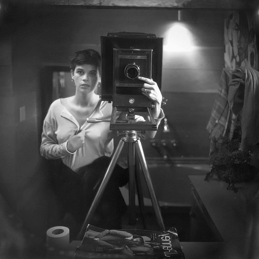 Sally Mann, Self Portrait, 1974 | MLTSHP