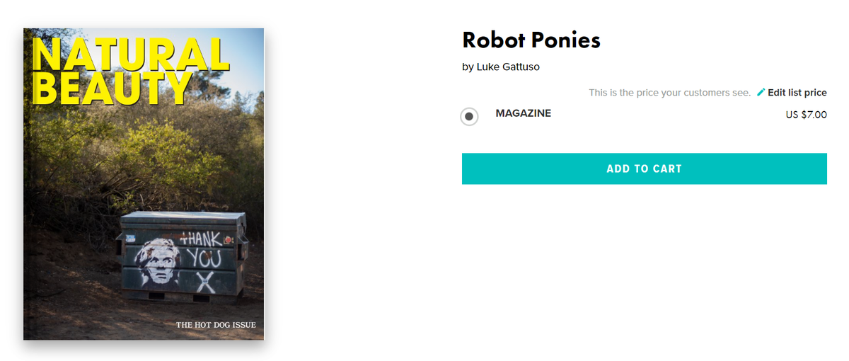 Shitty magazine now available! | MLTSHP