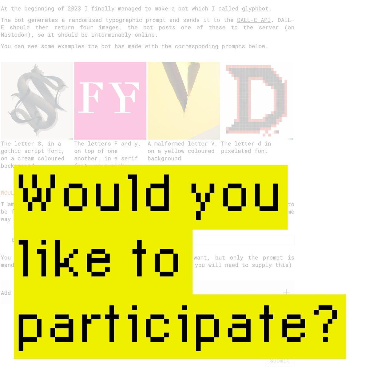 I am doing a thing | MLTSHP