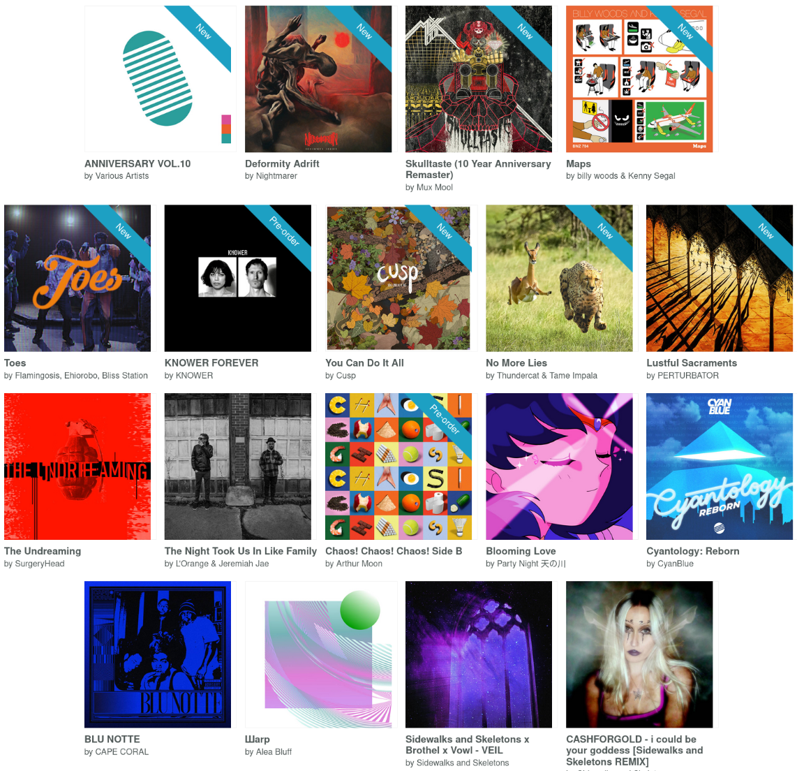 Bandcamp Friday March-April-May 2023 | MLTSHP