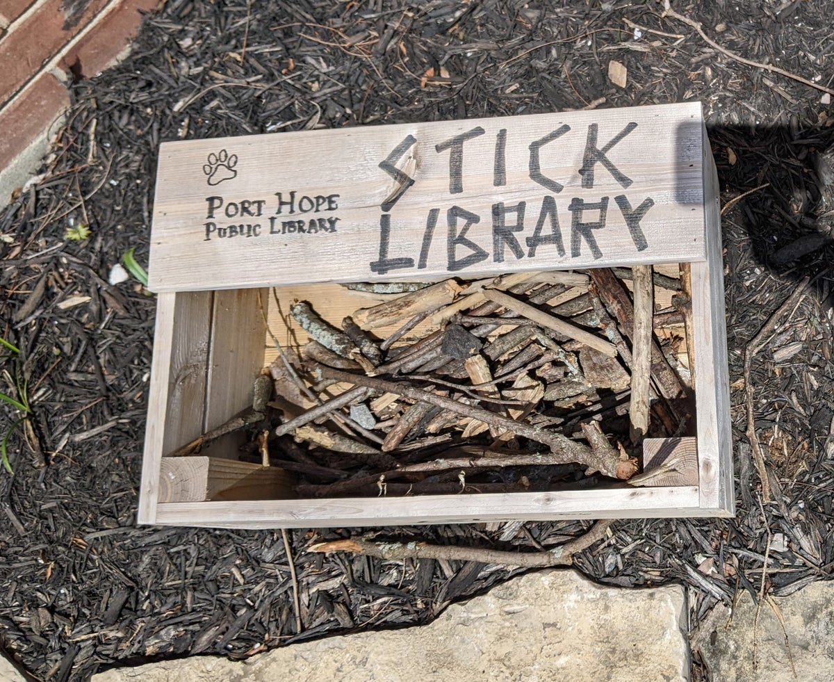 Port Hope's Public Stick Library | MLTSHP