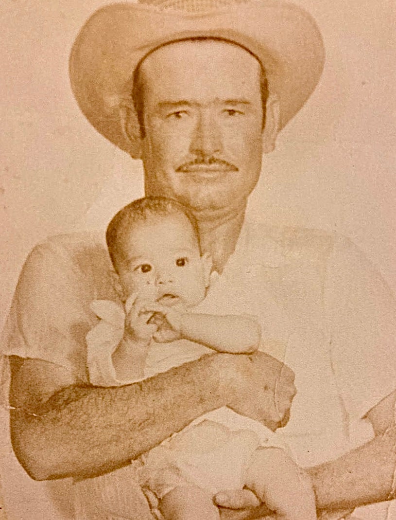 abuelo with my dad, c. 1957 | MLTSHP