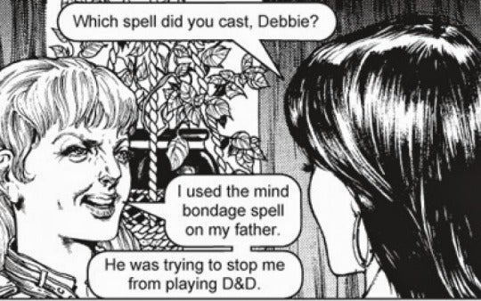 damn debbie, you got that bondage spell face | MLTSHP