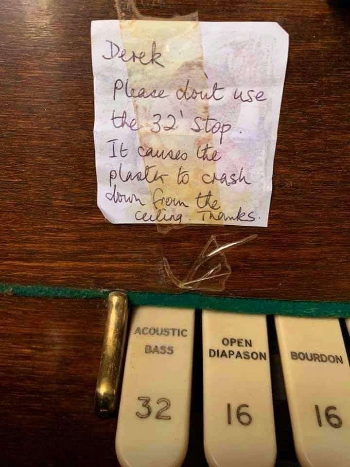 having problems with my organ | MLTSHP