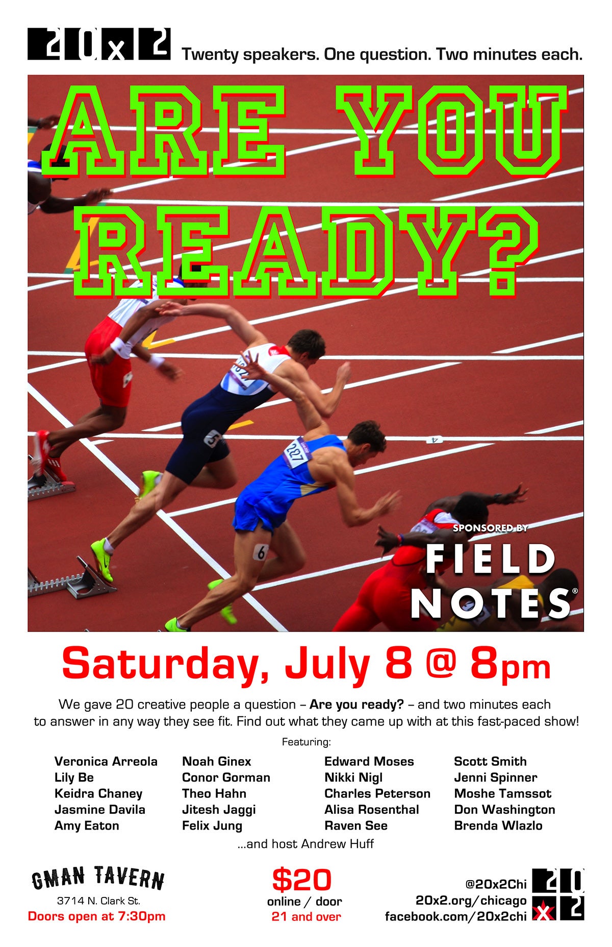 20x2 Chicago: Are You Ready? | MLTSHP