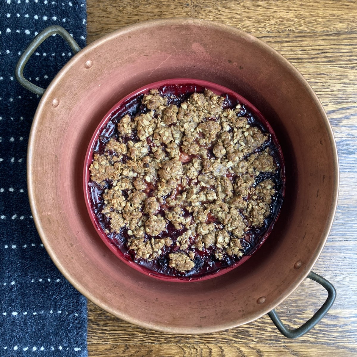 improvised crumble carrier | MLTSHP