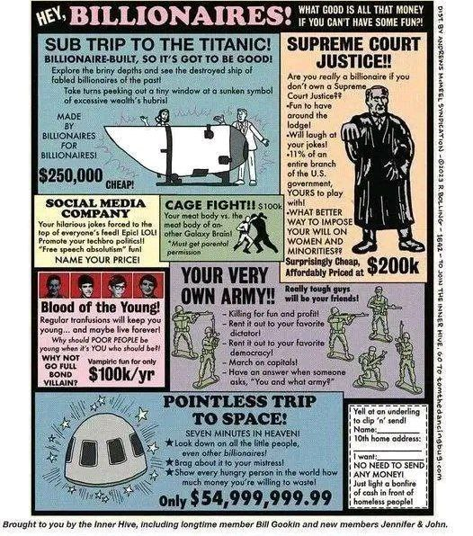 Hey Billionaires! | MLTSHP