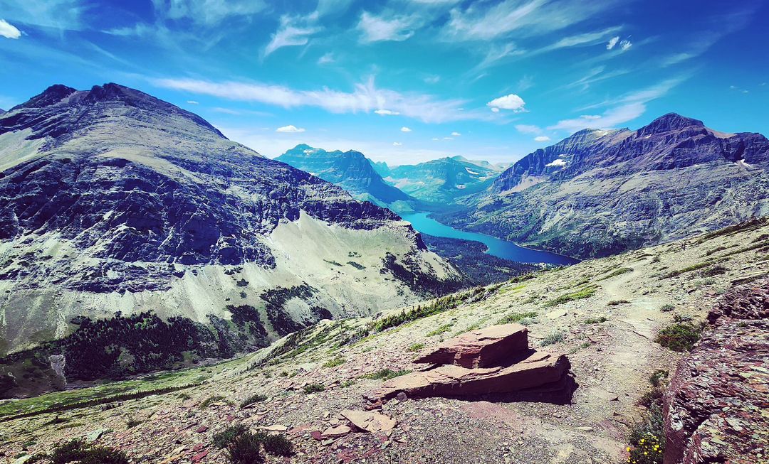 The Way Up To Scenic Point In Glacier NP Is Scenic | MLTSHP