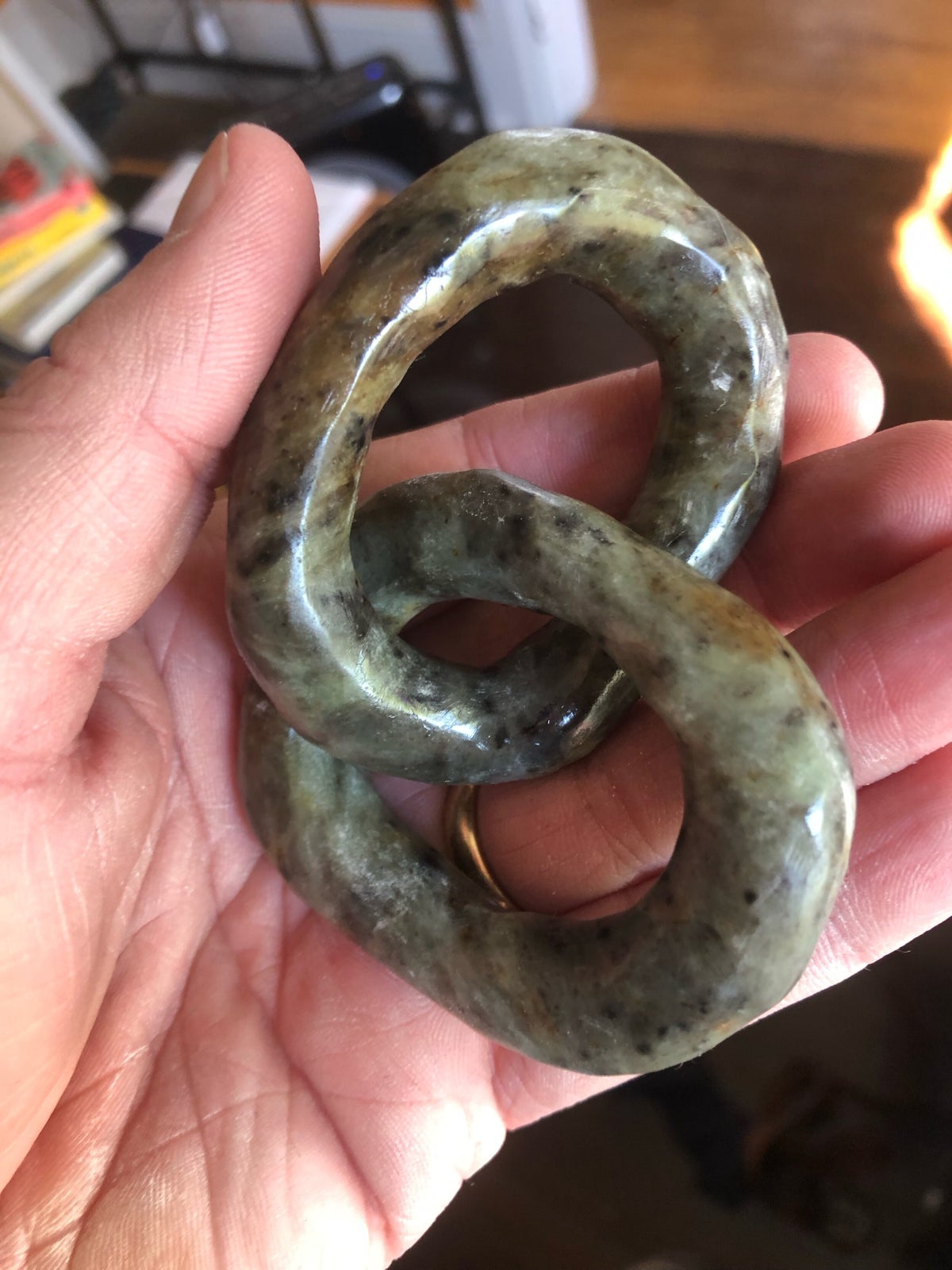 soapstone linked rings | MLTSHP