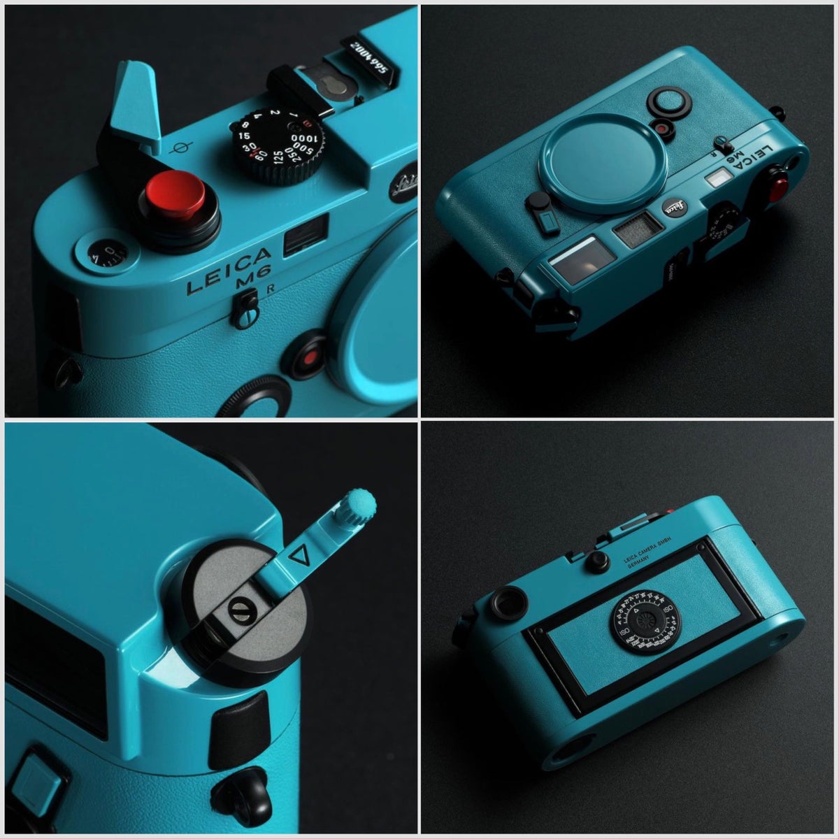custom powder blue leica M6 | MLTSHP