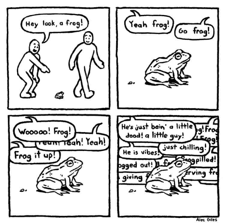 Giving frog | MLTSHP