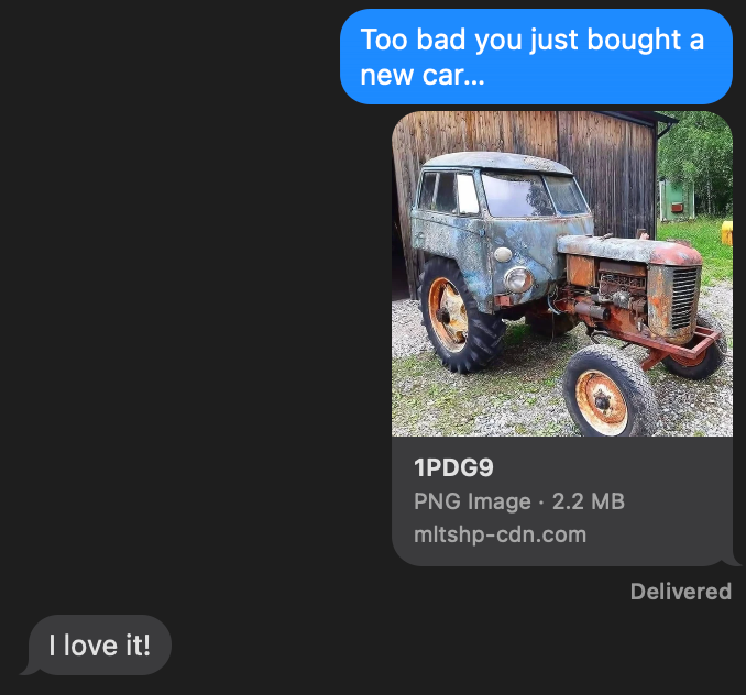 My dad's in love. | MLTSHP