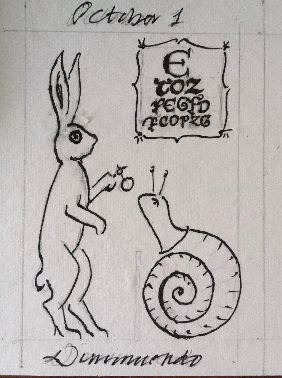 Scribetober, day 1 | MLTSHP