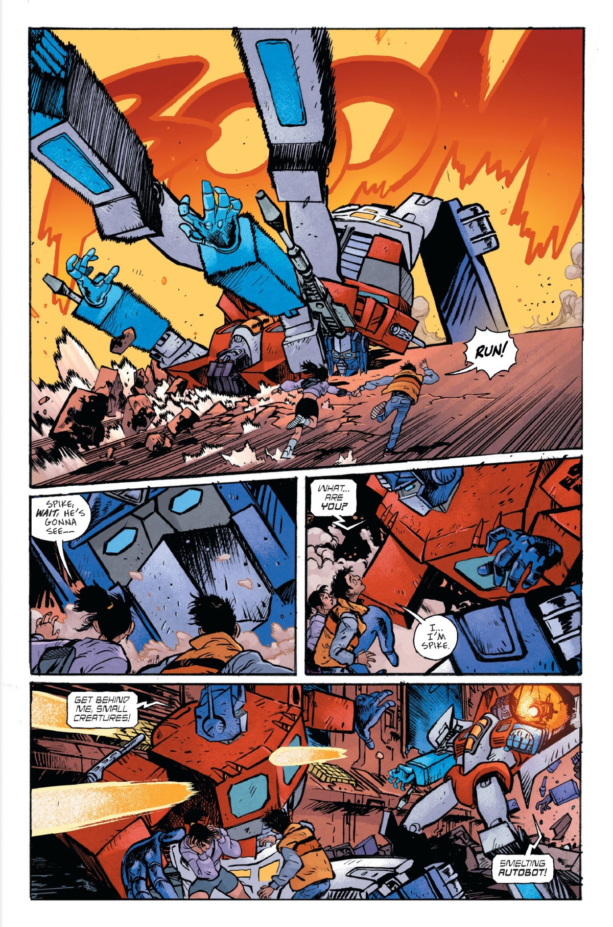 Starscream gets suplexed | MLTSHP