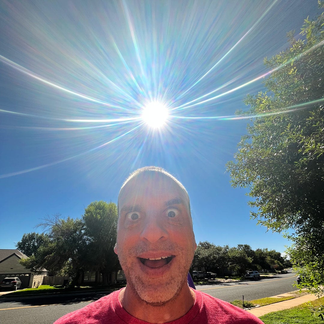solar eclipse selfie | MLTSHP