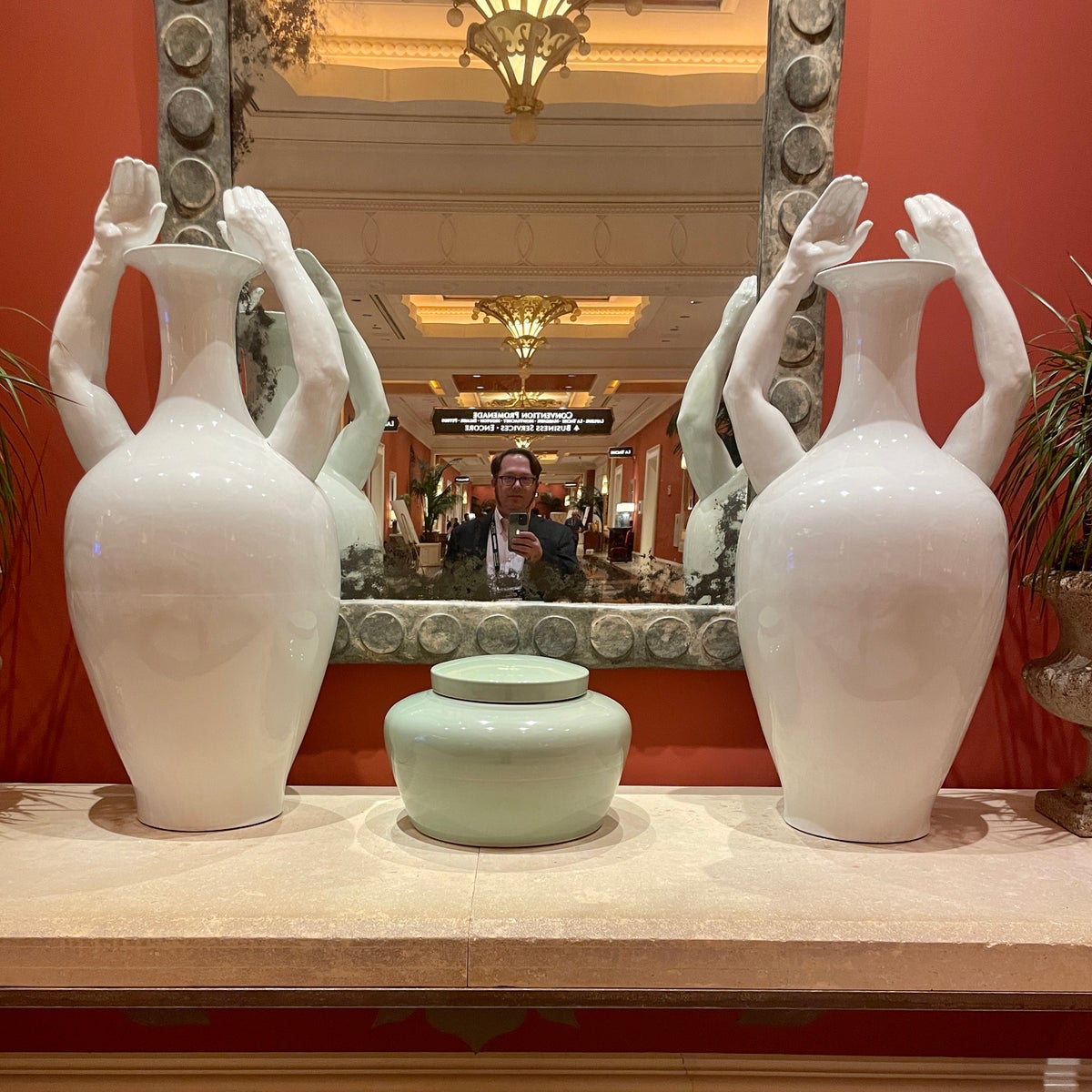 POV: You are holding up a pair of vases | MLTSHP