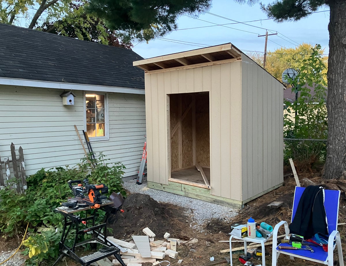 Shed project, day 2.5 | MLTSHP