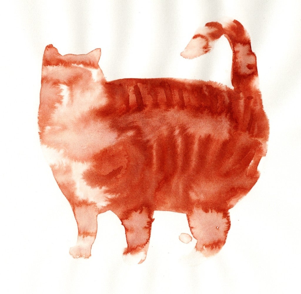 Ink-blobbed cat(s) | MLTSHP