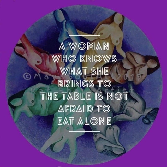 I started dining out alone, once a month, on the day my allowance arrived | MLTSHP