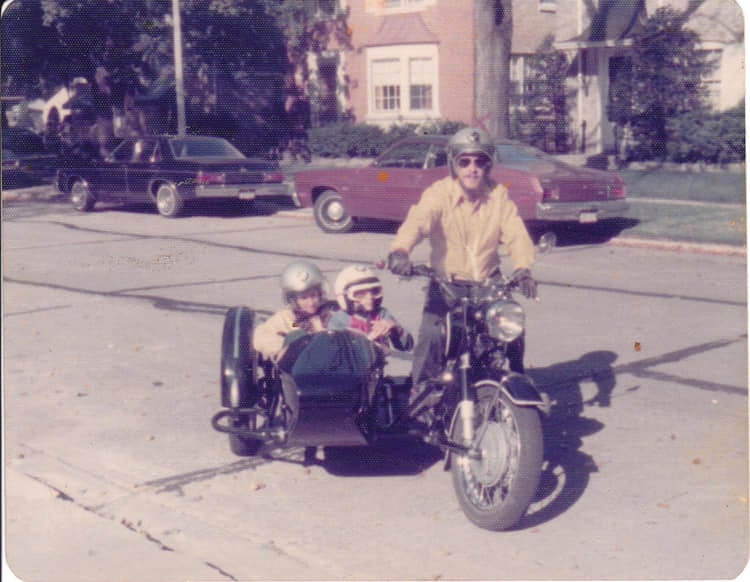 sister, me, dad; 1976 | MLTSHP
