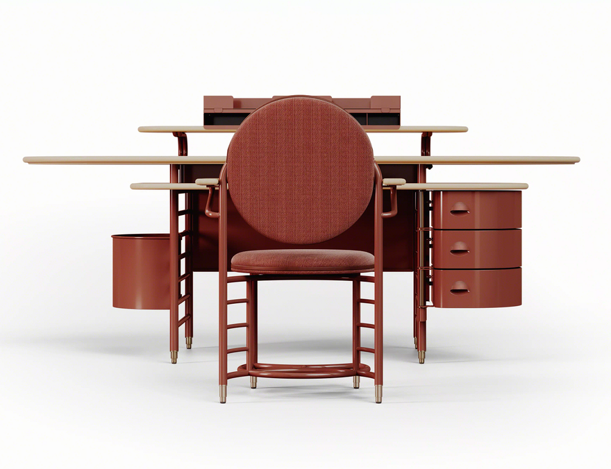 Steelcase has re-released the Racine Collection, a line of office ...