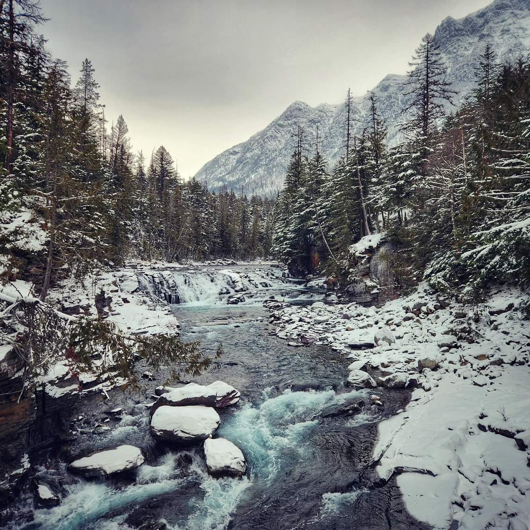 Winter Hike, Glacier National Park | MLTSHP