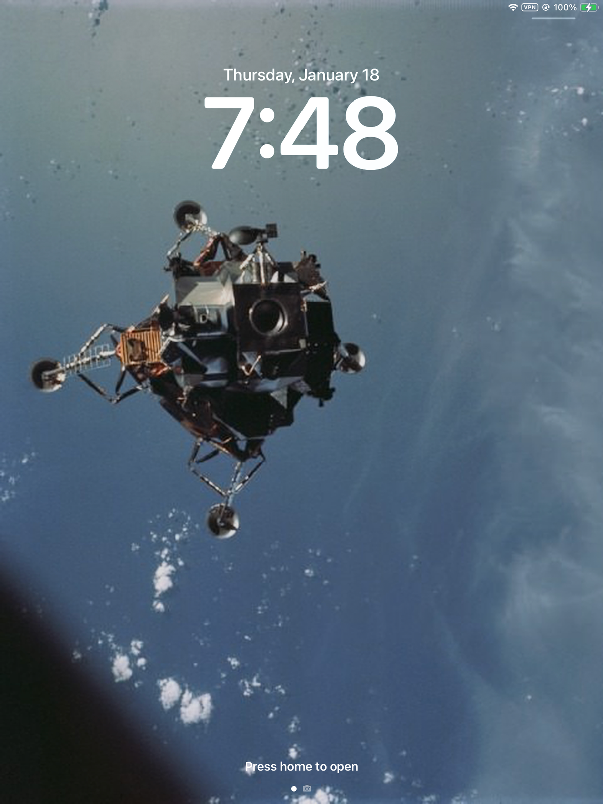 iPad lock screen | MLTSHP