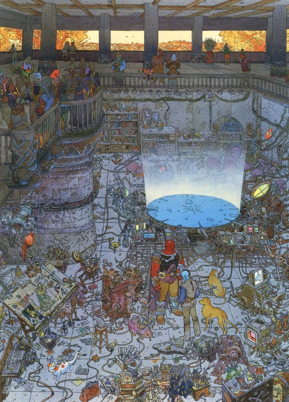City of Fire, Geoff Darrow & Moebius, 1985 | MLTSHP