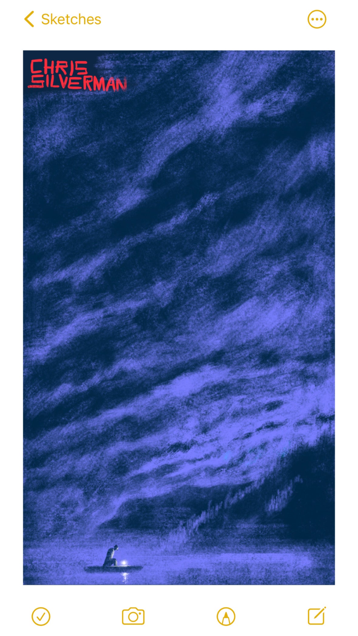 yes there's the ragged hill / and there's the boat on the river | MLTSHP