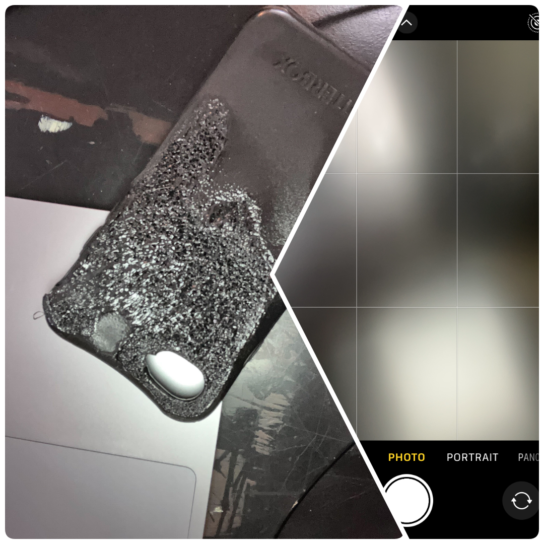 Cooked my phone | MLTSHP