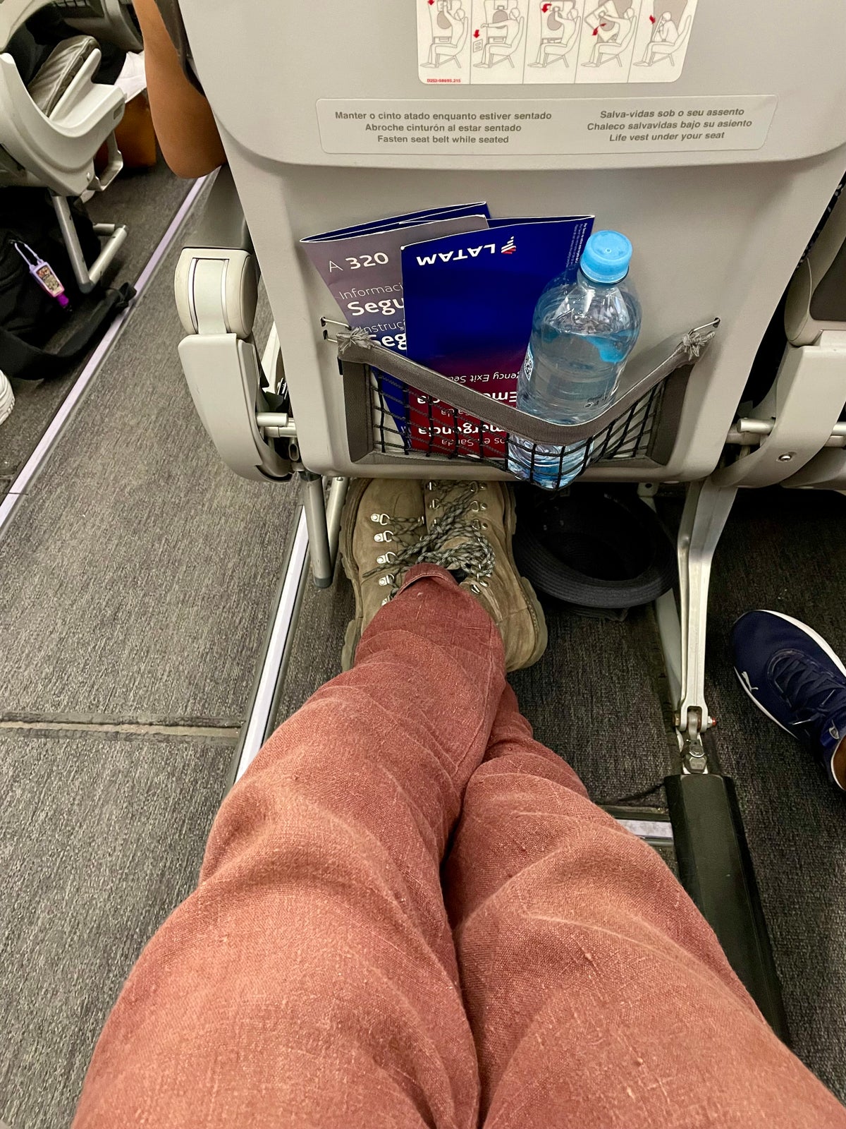 Three cheers for the exit row. | MLTSHP