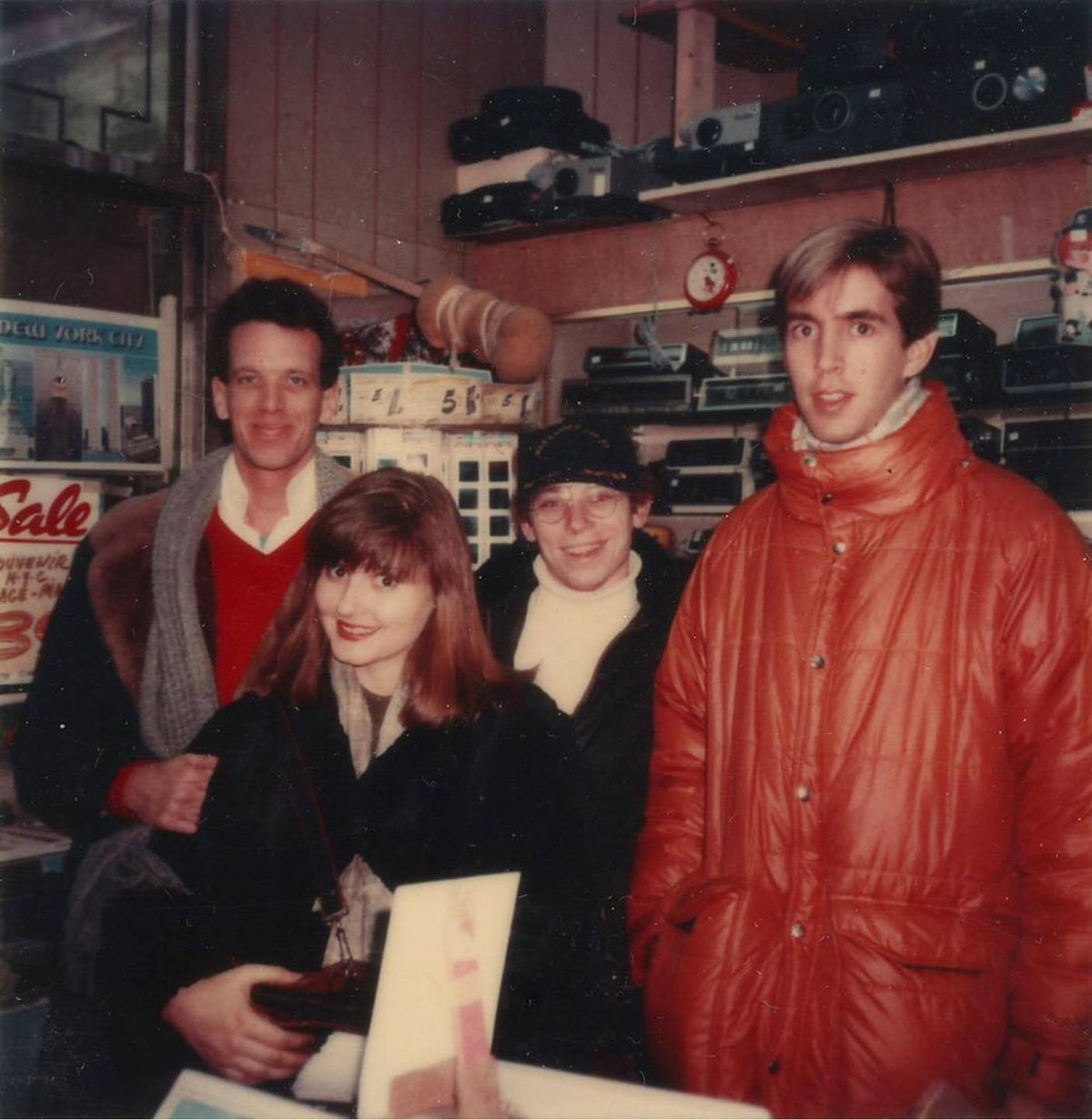 Pylon at a Times Square electronics store | MLTSHP