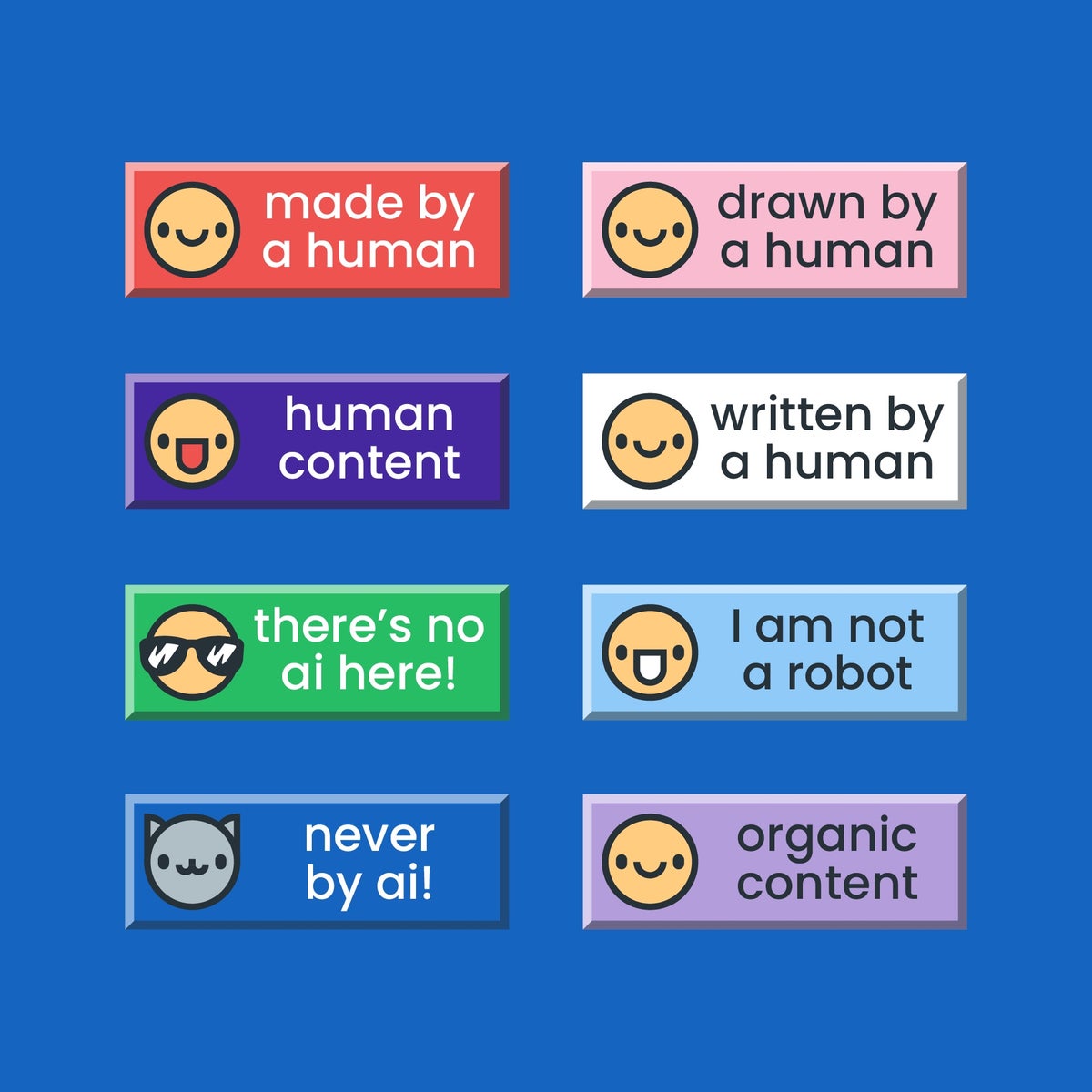 more Human badges | MLTSHP