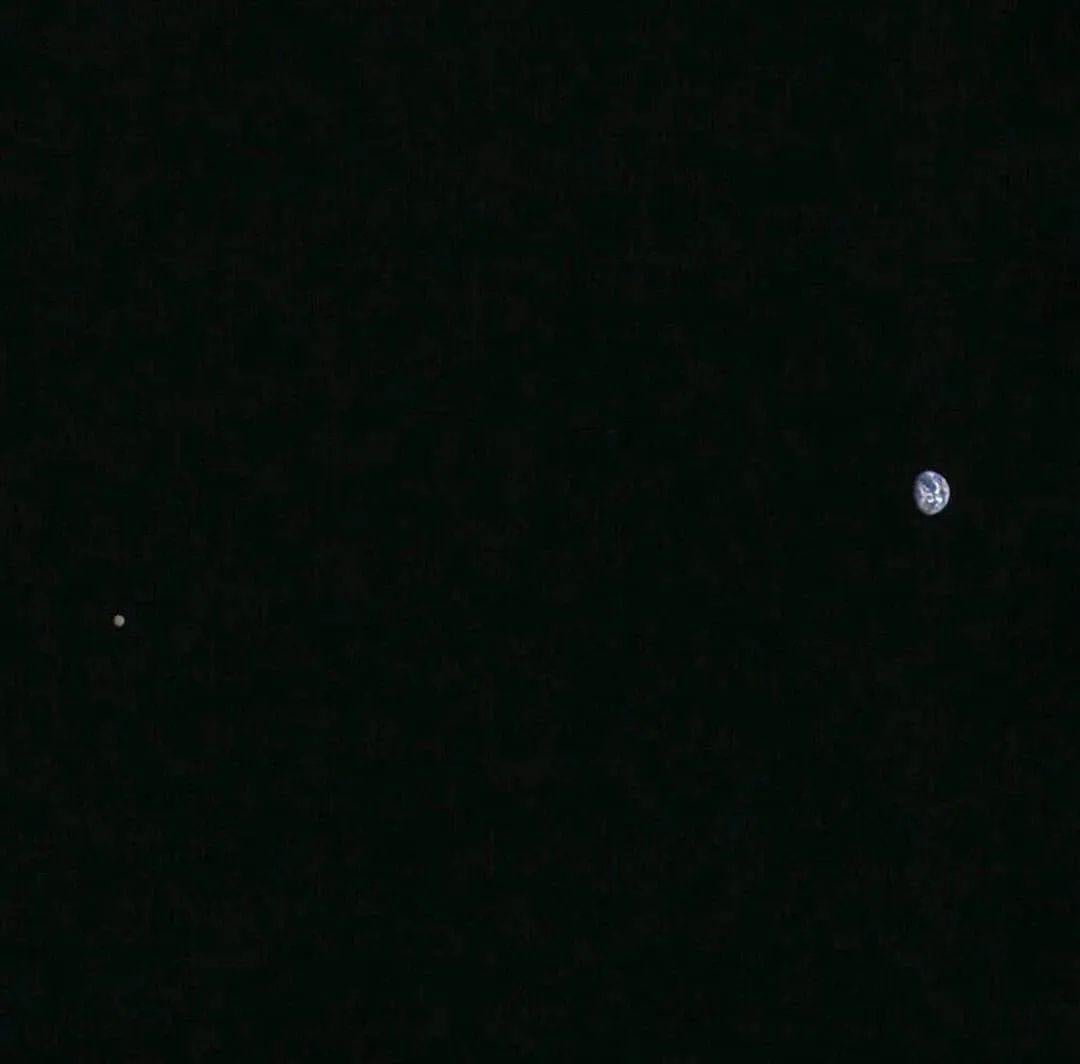 Earth & Moon, from 3 million miles | MLTSHP