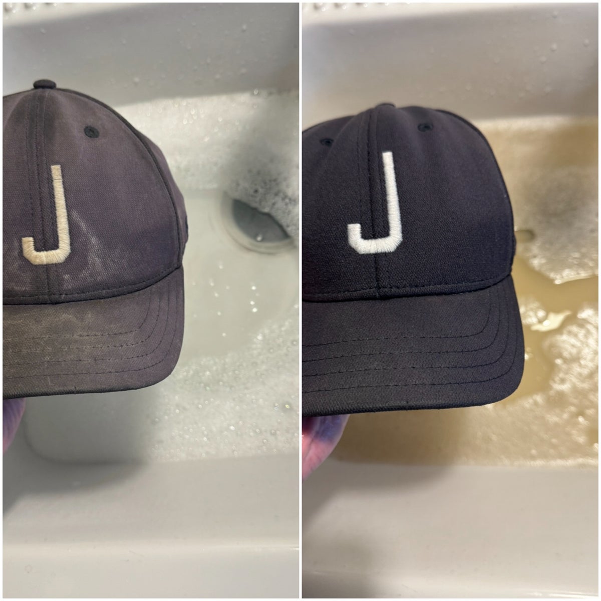 Before & after: hat wash | MLTSHP