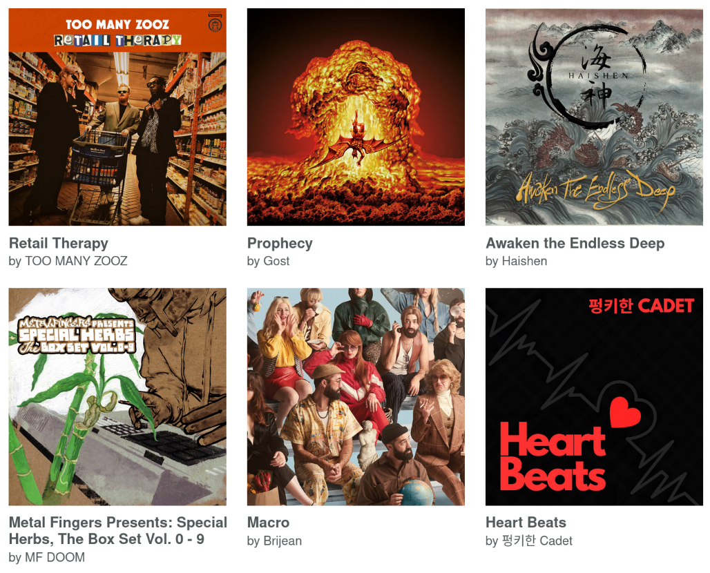 Bandcamp Friday April 2024 | MLTSHP