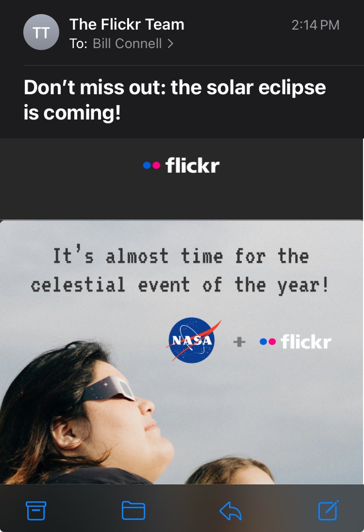 Flickr, right on top of things | MLTSHP