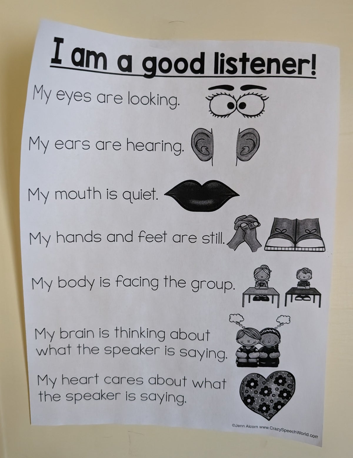 I am a good listener | MLTSHP