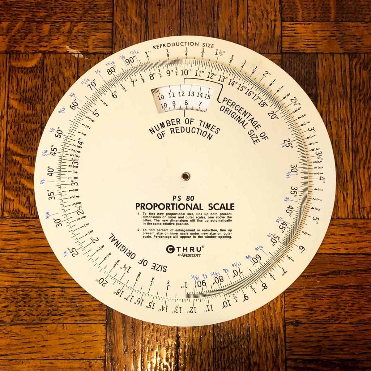 Proportional Scale Volvelle | MLTSHP