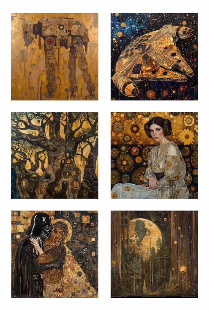 Klimt does Star Wars | MLTSHP
